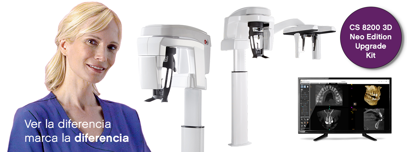 Actualiza tu sistema CS 8100 3D o CS 8100SC 3D a CS 8200 3D Neo Edition!